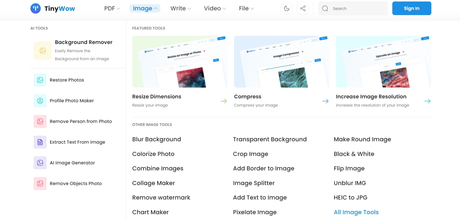 TinyWow Review: Is TinyWow the Ultimate Online Tool Suite? - AppHut