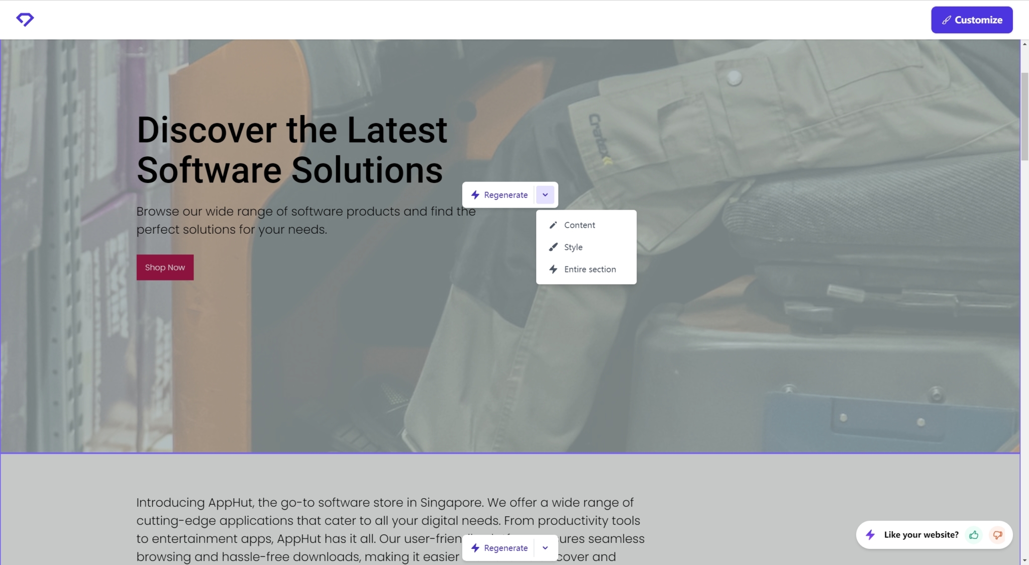Durable: A Dynamic AI Website Builder - AppHut